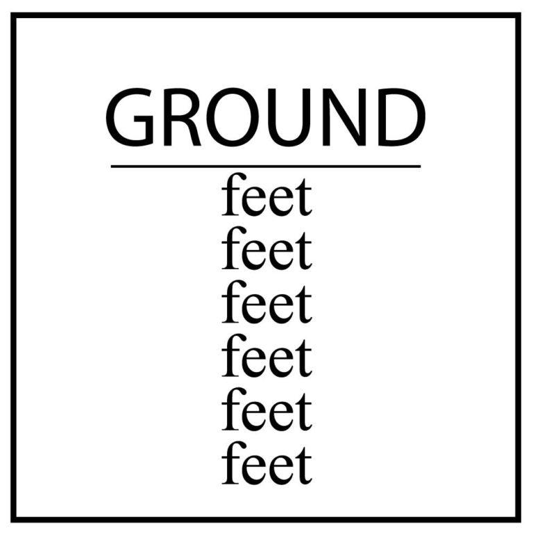 Six feet under ground Rebus puzzle - Trainers EXCHANGE